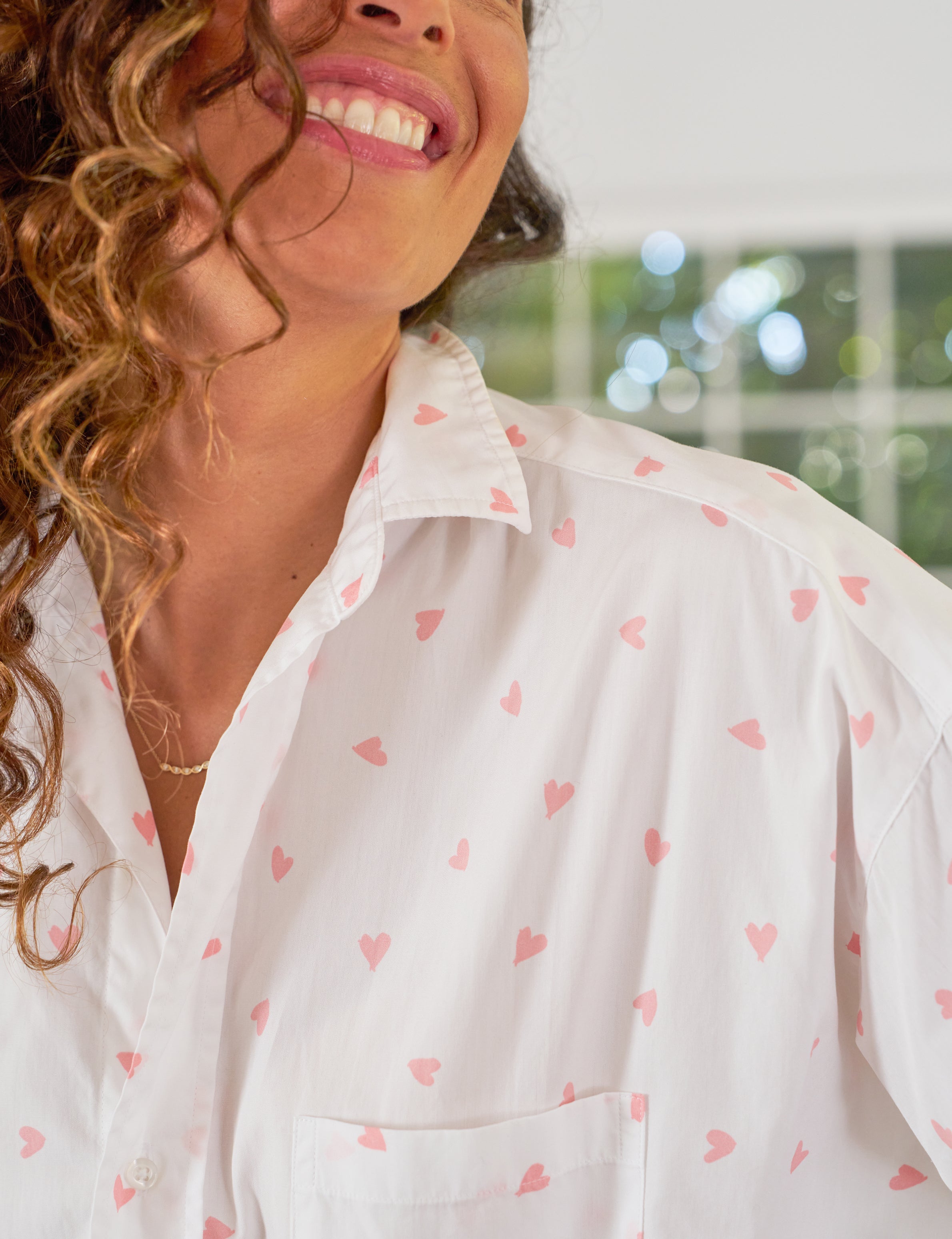 SHIRLEY Pink Messy Heart, Superfine – ReLoved by Frank & Eileen