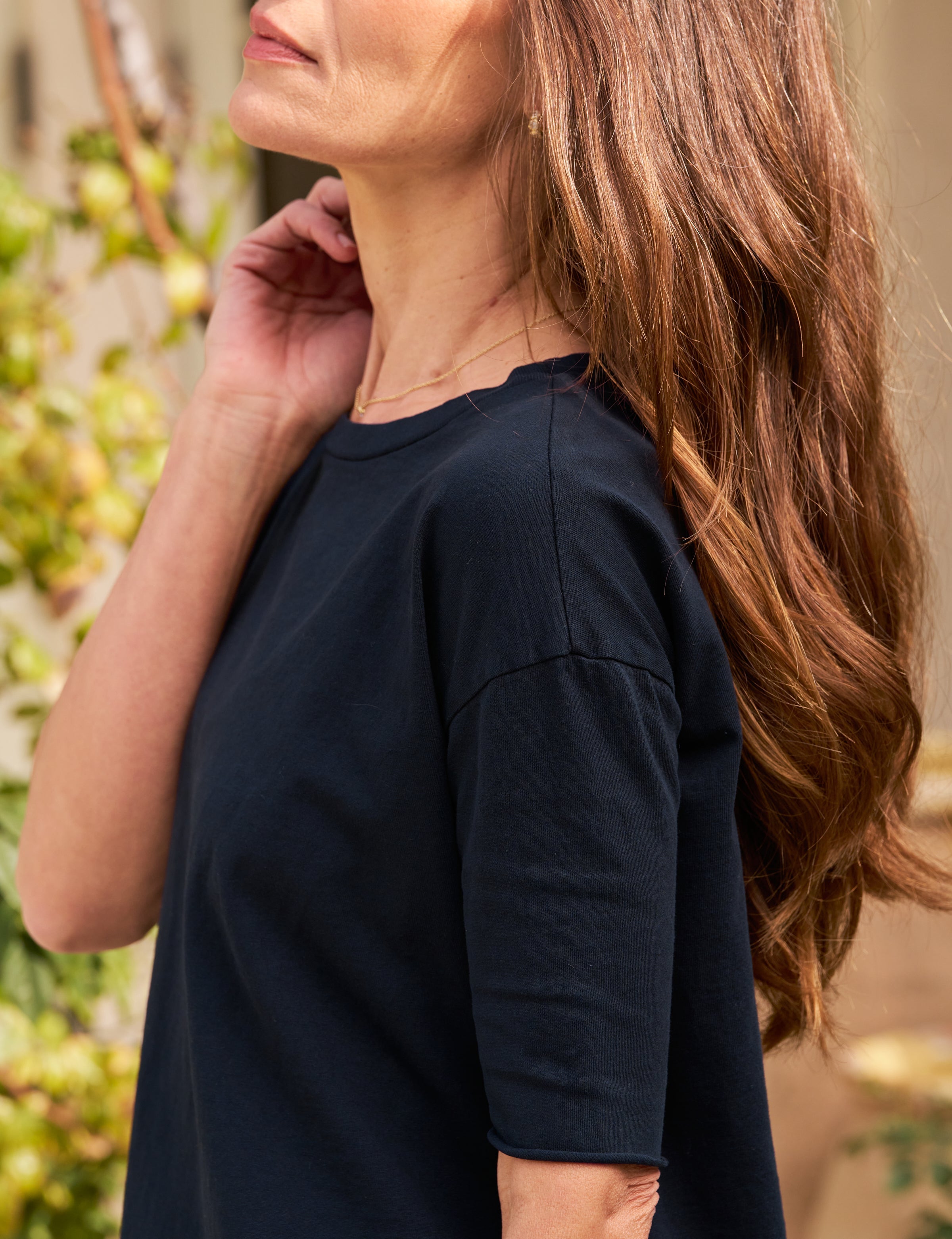 Josephine, French Tee, Navy – ReLoved by Frank & Eileen
