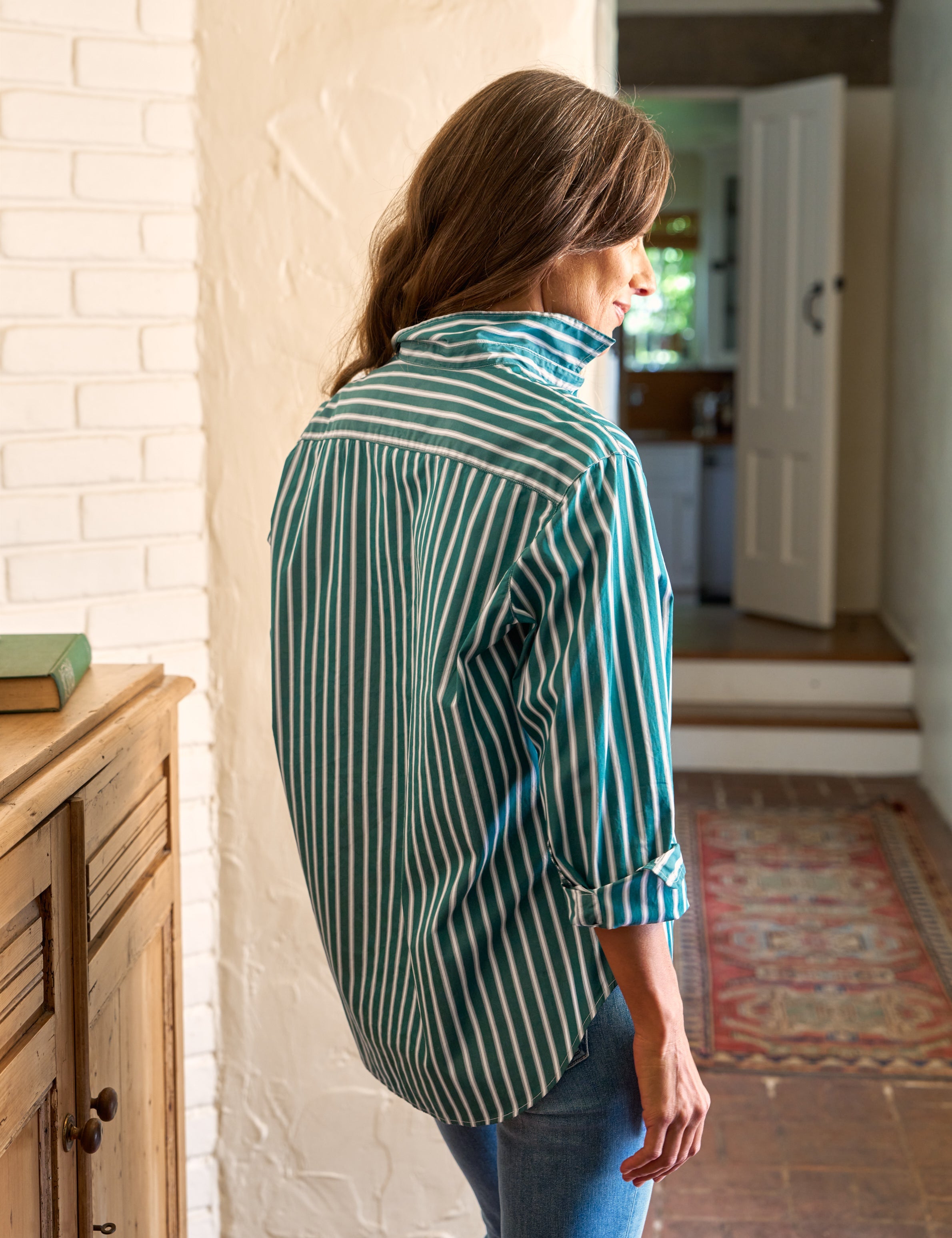 EILEEN Green Stripe, Superluxe – ReLoved by Frank & Eileen
