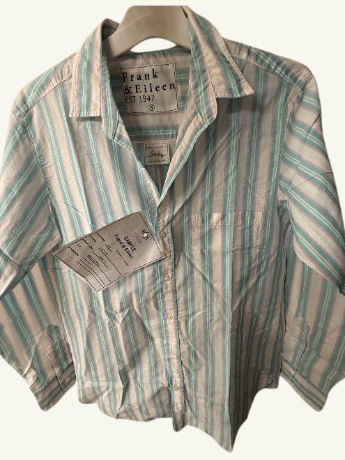 JOEDY Pink Teal White Stripes – ReLoved by Frank & Eileen